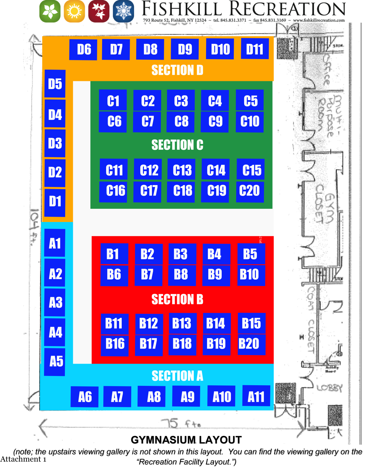 Exhibitor Room Map
