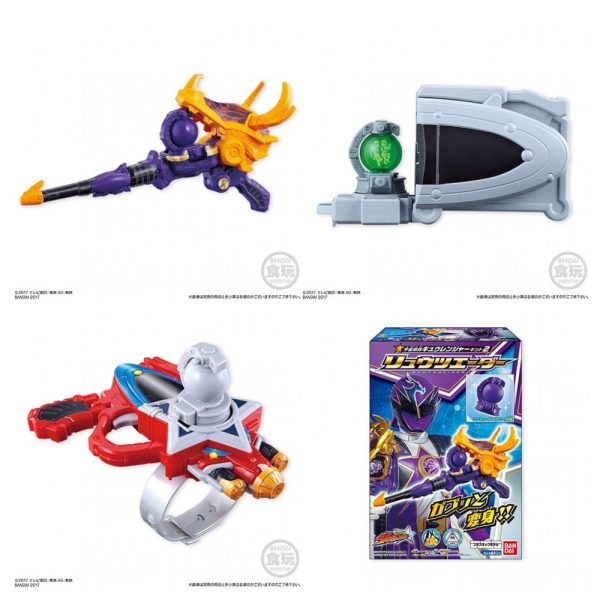 Model Build: Bandai Shokugan Uchu Sentai Kyuranger Mini Model Kit or ...